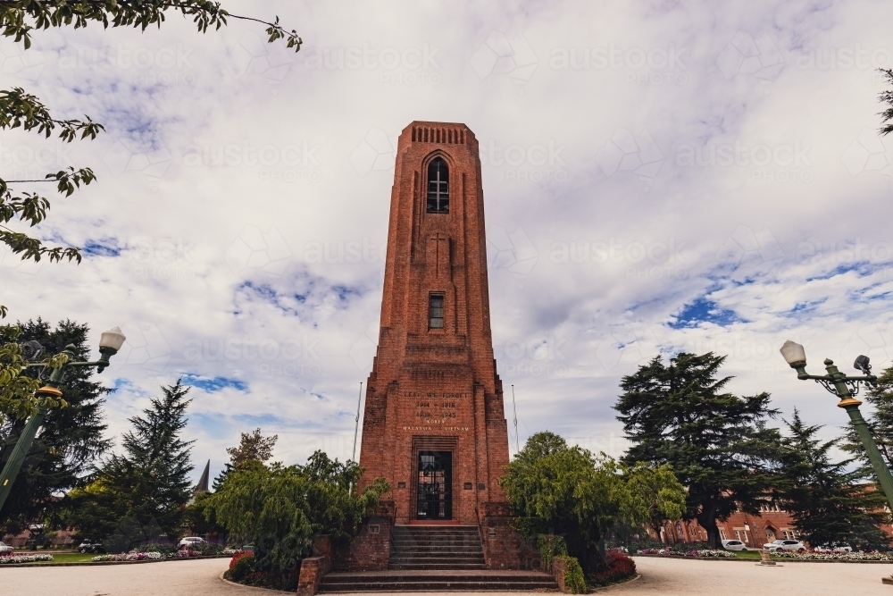 Image of The Bathurst War Memorial Carillon - Austockphoto
