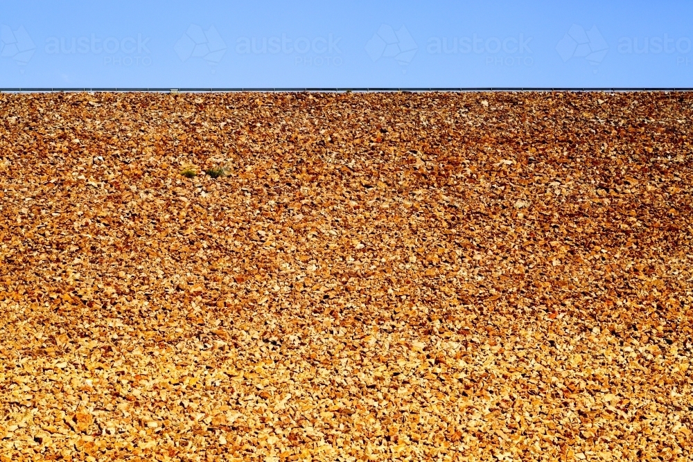 Image of The dam wall of Lake Argyle, near Kununurra, Western Australia ...