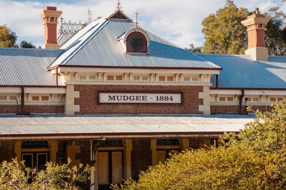 Image of The disused Mudgee Railway Station - Austockphoto