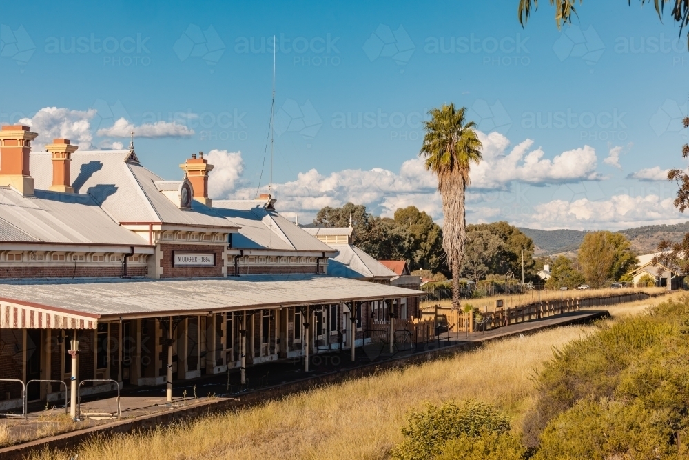 Image of The disused Mudgee Railway Station - Austockphoto