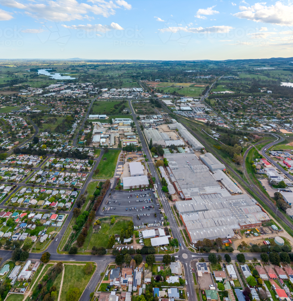 Image of The Email factory, now closed, in Orange, New South Wales ...