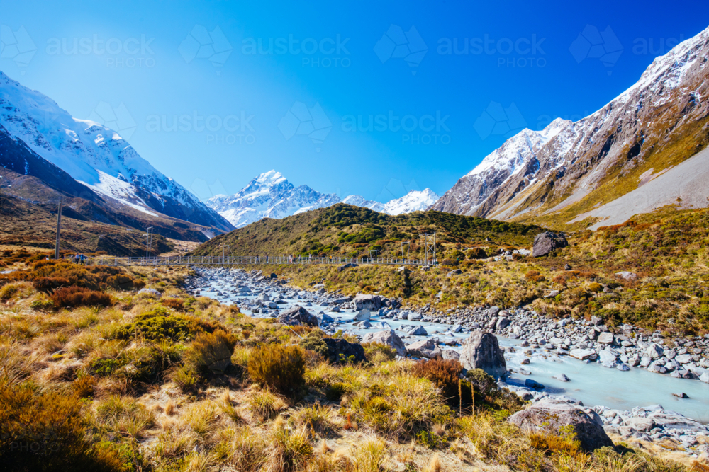 Image of The iconic half day Hooker Valley Track hike at Mt Cook in New ...
