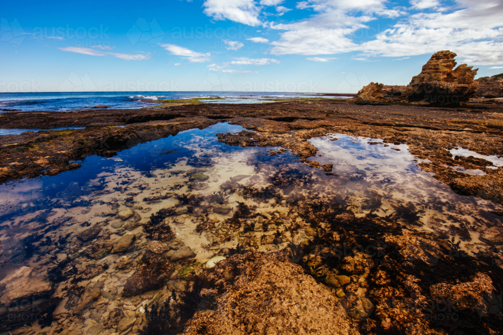 Image of The lesser known Monforts Beach during a sunny day in ...