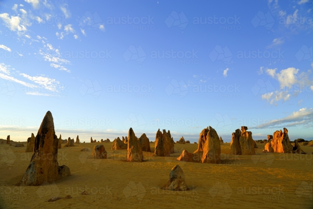 Image of The Pinnacles, Western Australia. - Austockphoto