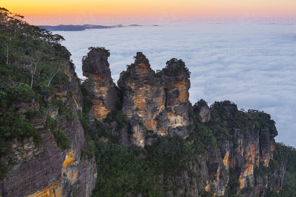 Image of The Three Sisters - Austockphoto