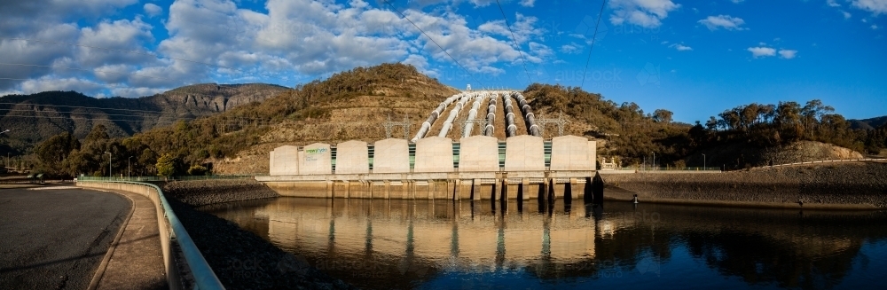 Image of Tumut 3 power station panorama - Austockphoto
