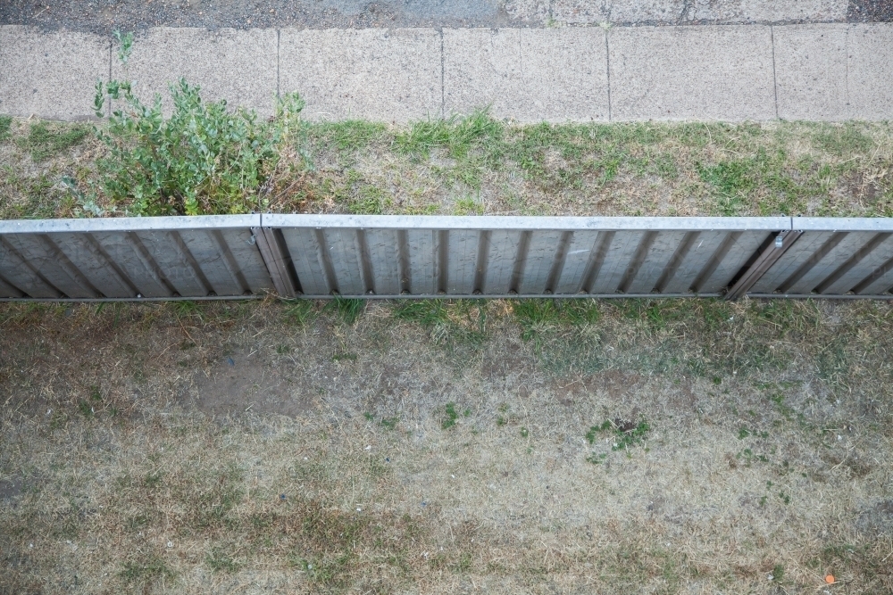 Image of Urban fence from above - Austockphoto