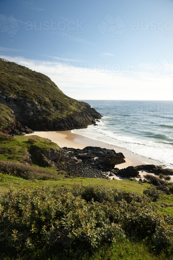 Image of View of coastal headland - Austockphoto