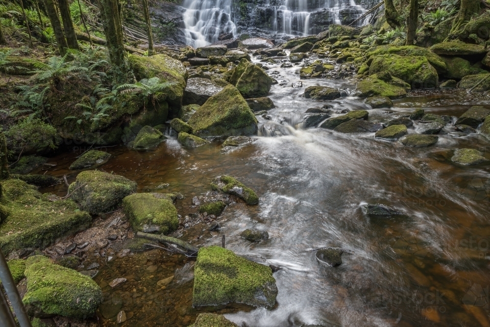 Image of Waterfall flow - Austockphoto