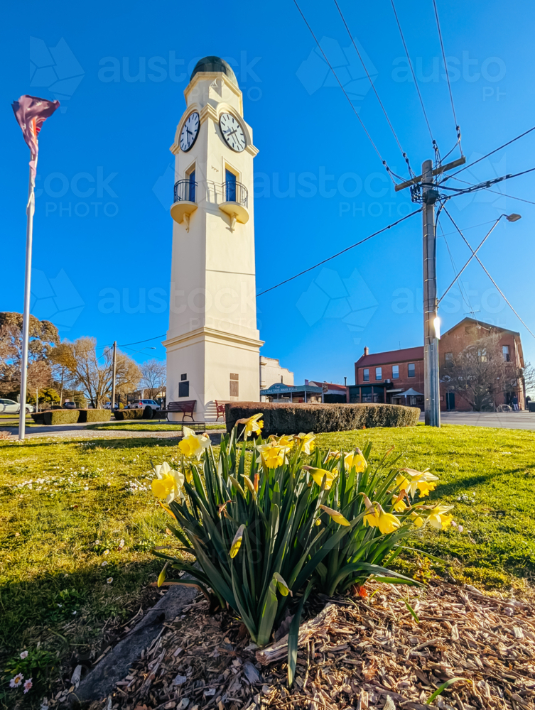 Image of WOODEND, AUSTRALIA - AUGUST 24 2025: The historic town of ...